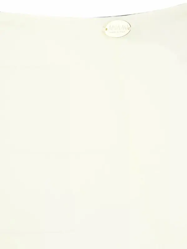 MAISON ANAMI Logo-plaque Wide-leg Trousers