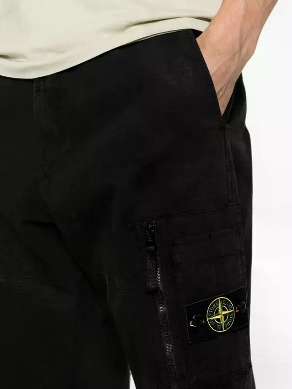 Stone Island Logo-patch Cargo Pants