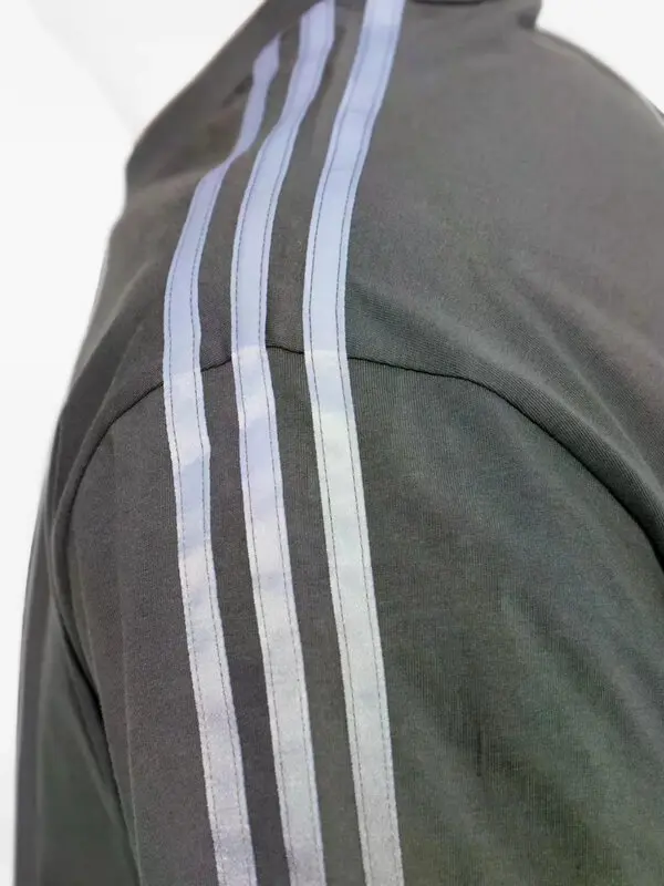 Y3 Logo-print Side-stripe T-shirt