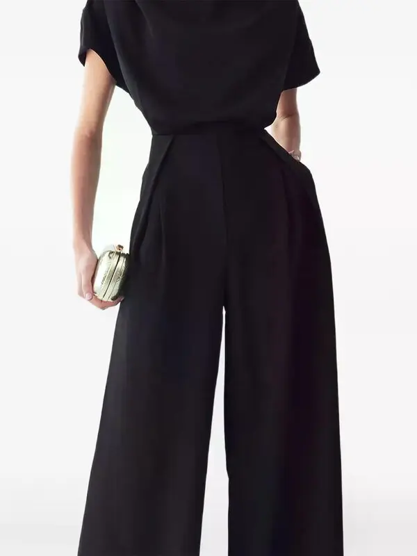 BWLDR Draped Wide-leg Jumpsuit