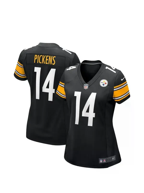 Nike George Pickens Pittsburgh Steelers Game Player Jersey T-shirt - Black