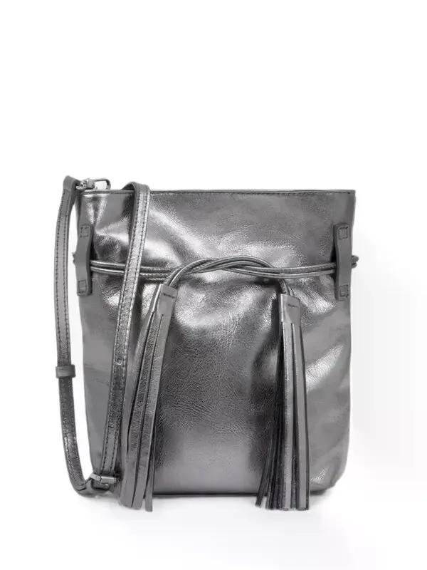 CastaÑer Florence Metallic-leather Shoulder Bag