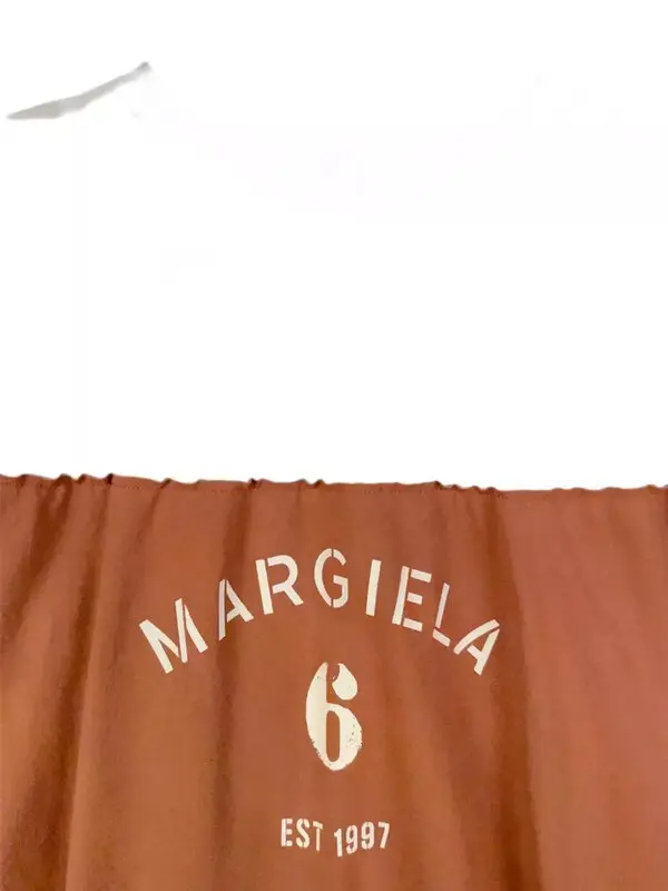 MAISON MARGIELA Logo-print Panelled T-shirt
