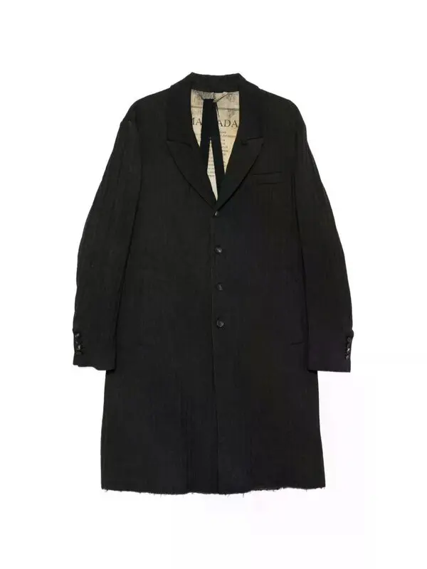 Masnada Tailored Herringbone Coat