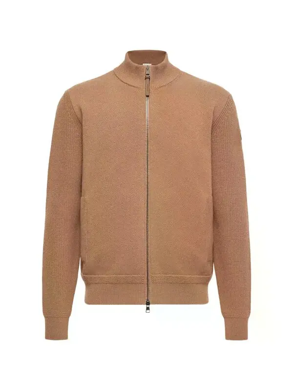 Moncler High-neck Zip-up Cardigan