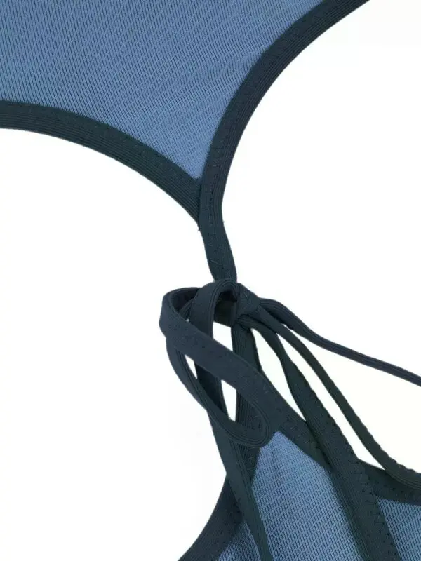 MAISON ANAMI Reversible Cut-out Swimsuit