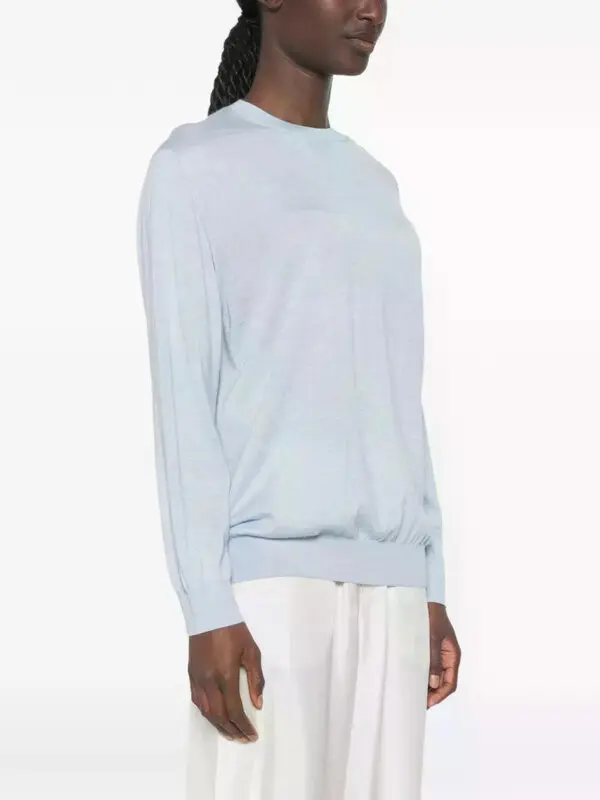 Fabiana Filippi Crew Neck Long Sleeve Sweater