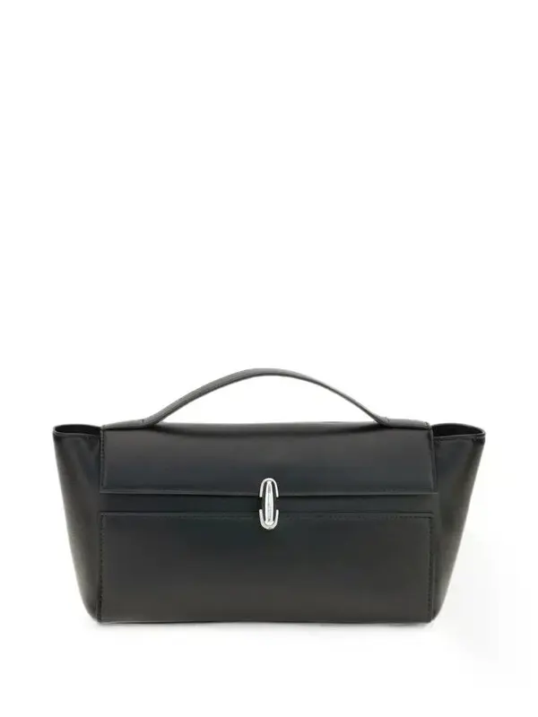Savette Trapeze Leather Tote Bag