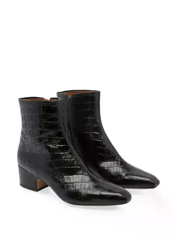 Chie Mihara Cumiya Croc-effect Ankle Boots