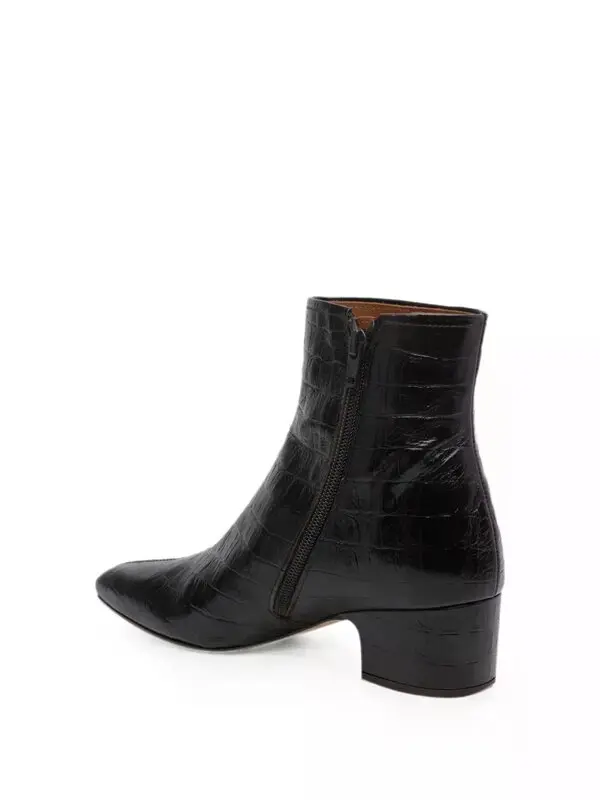 Chie Mihara Cumiya Croc-effect Ankle Boots