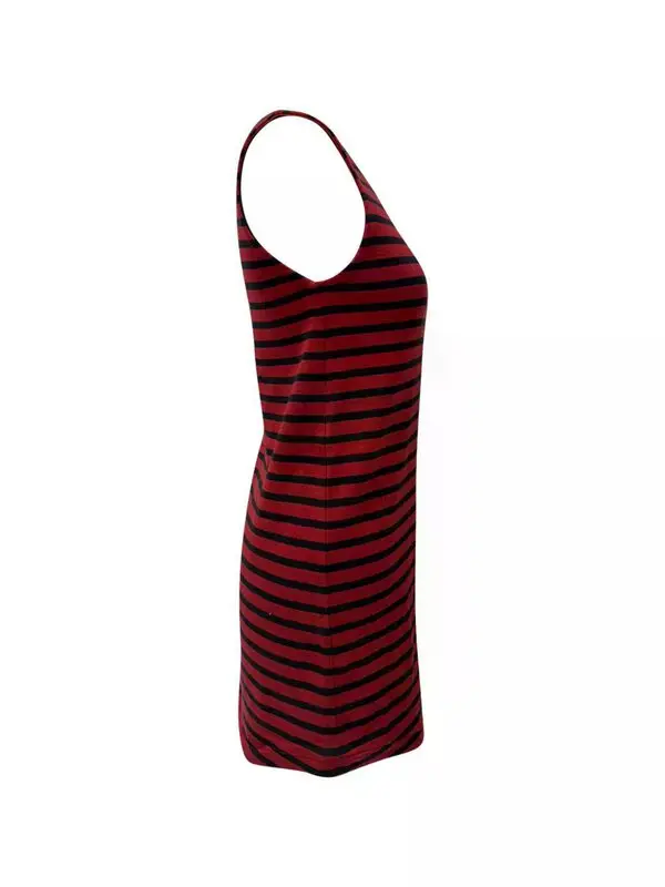 Sandro Sleeveless Striped Cotton Dress