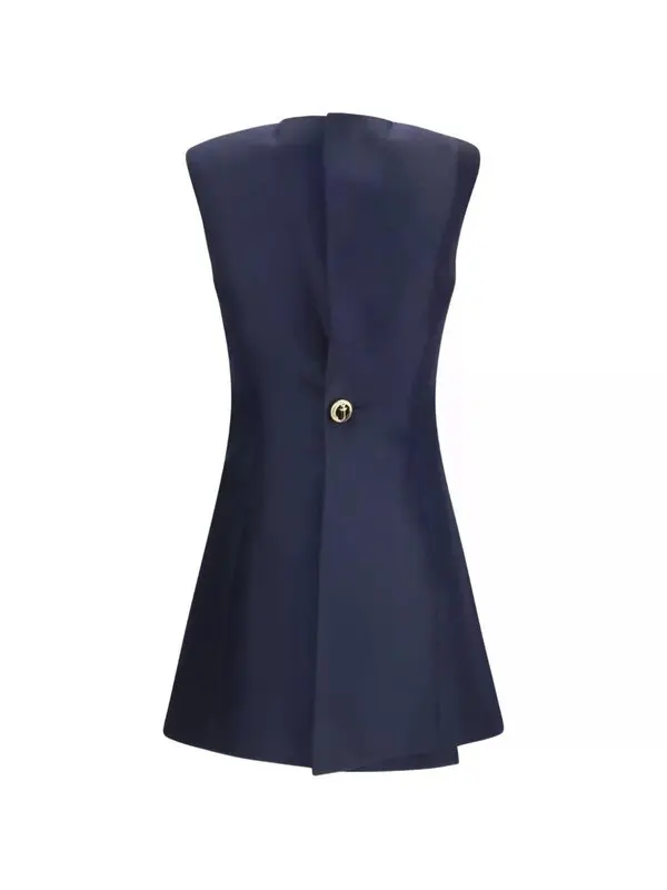 Balenciaga A-line Sleeveless Mini Dress