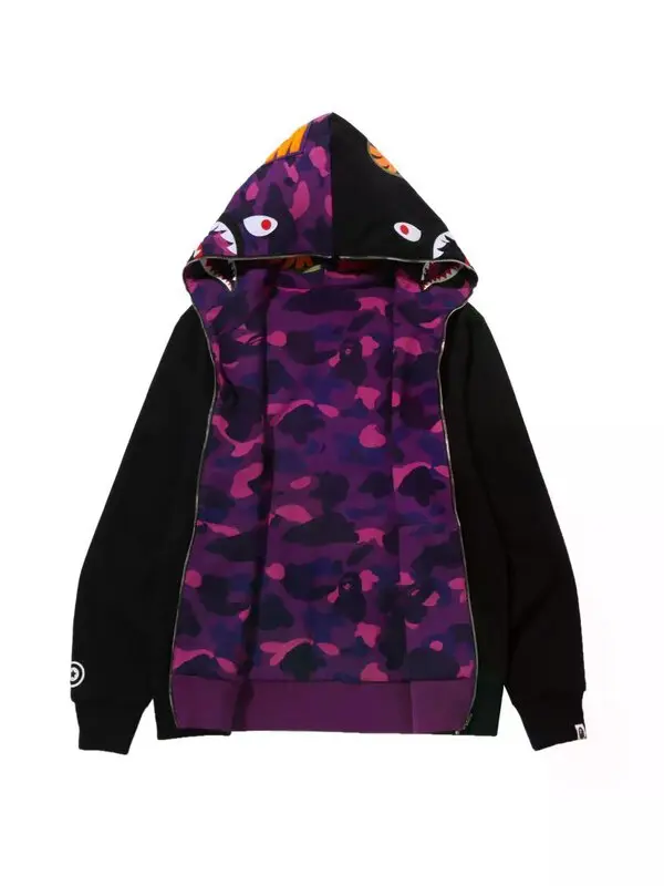 A BATHING APE Shark Camouflage Hoodie