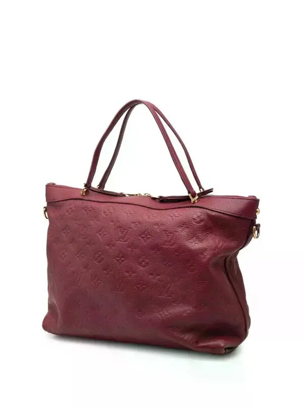 LOUIS VUITTON 2014 Monogram Empreinte Bastille Pm Satchel