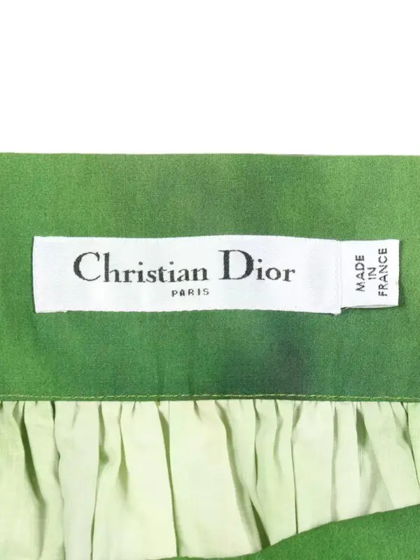 Dior Floral-pattern Skirt