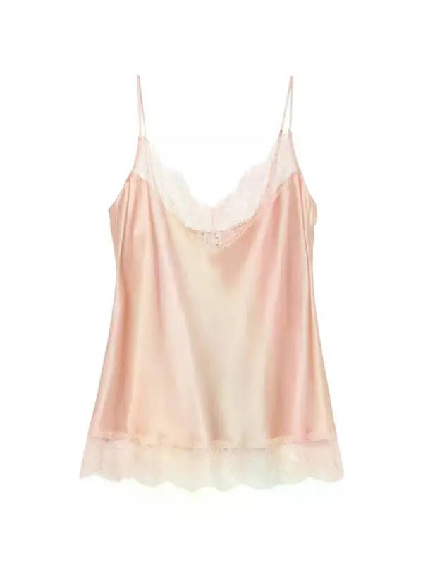 Carine Gilson Lace-trim Camisole