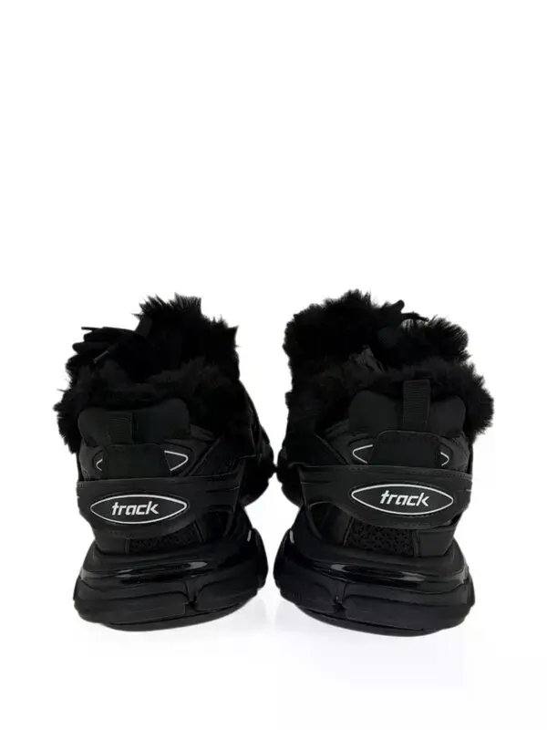 Balenciaga Track Faux Fur-lined Sneakers