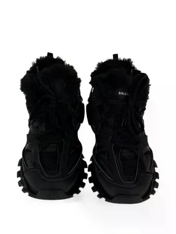 Balenciaga Track Faux Fur-lined Sneakers