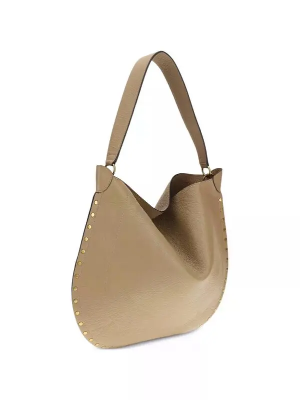 Isabel Marant Étoile Oskan Leather Shoulder Bag - Neutrals