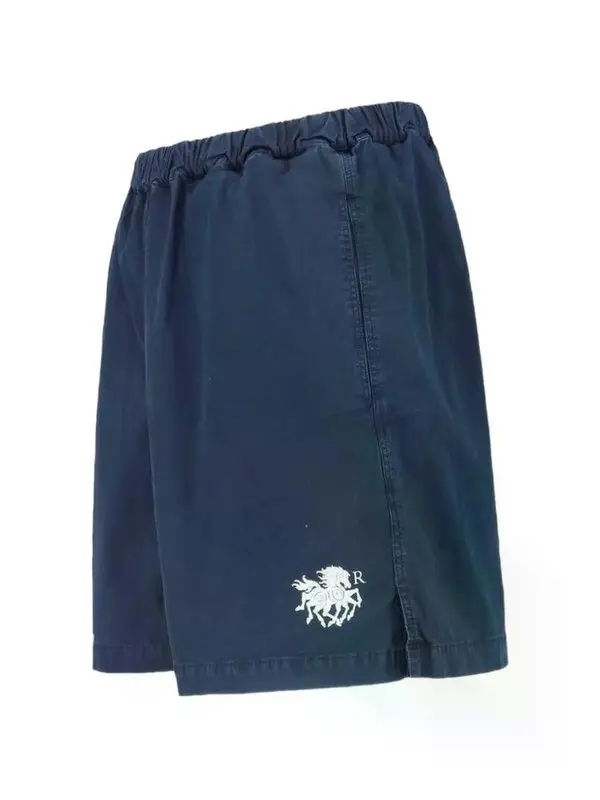 RANRA Keel Logo-detail Shorts