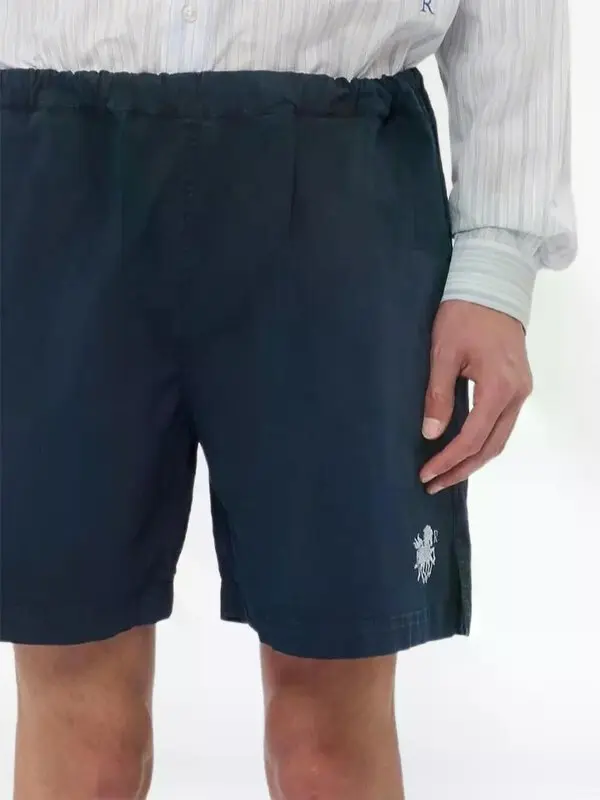 RANRA Keel Logo-detail Shorts