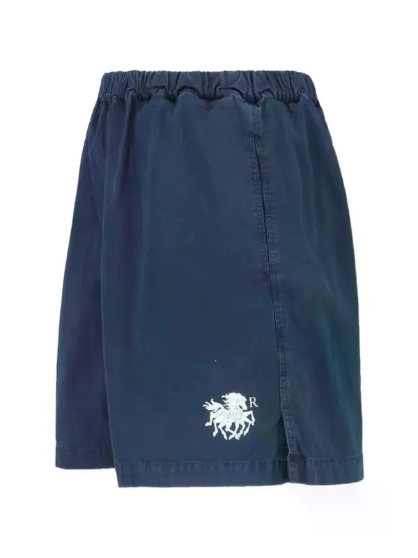 RANRA Keel Logo-detail Shorts