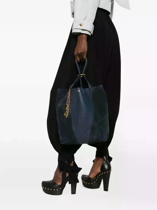 Chloé Medium Spin Panelled Tote Bag