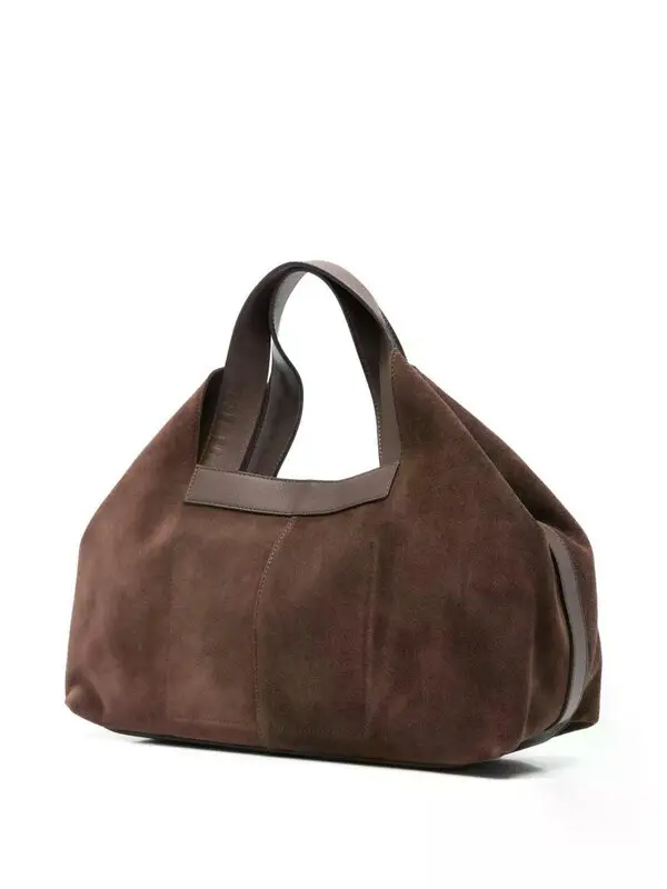 TWINSET Suede-panelled Tote Bag