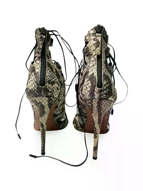 AQUAZZURA Amazon Lace-up Sandals