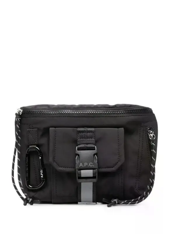 A.p.c. Buckle-fastening Belt Bag - Black