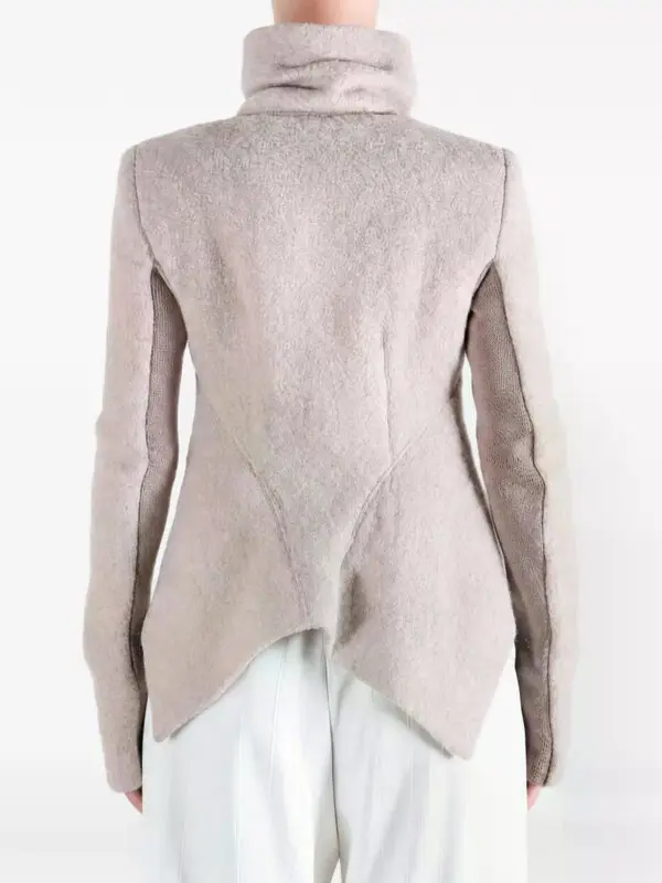 Rick Owens Asymmetric High-neck Jacket