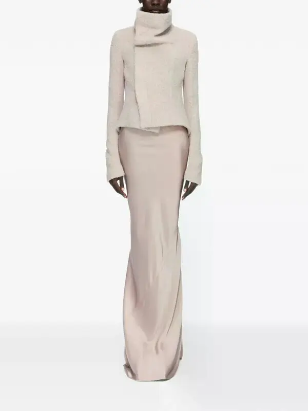 Rick Owens Naska Asymmetric Jacket - Neutrals