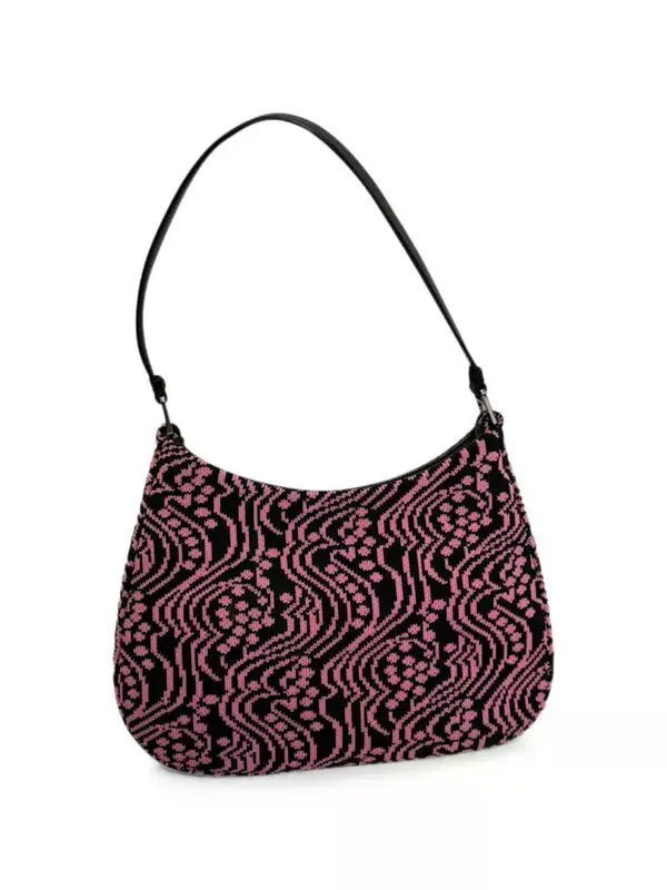 Prada Cleo Jacquard Shoulder Bag