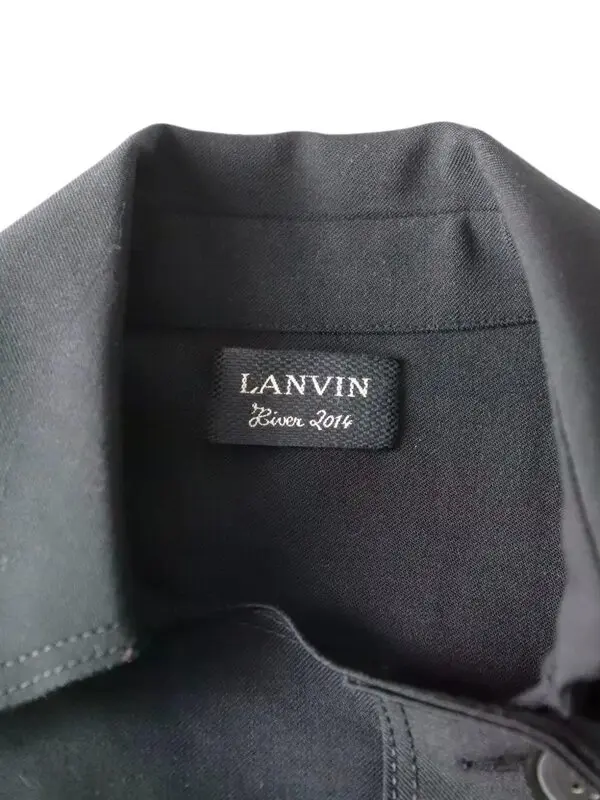 LANVIN Button-front Trench Coat