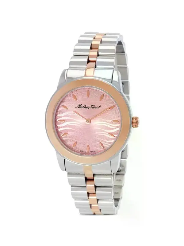 MATHEY TISSOT Artemis 34mm Two-tone Watch - Pink