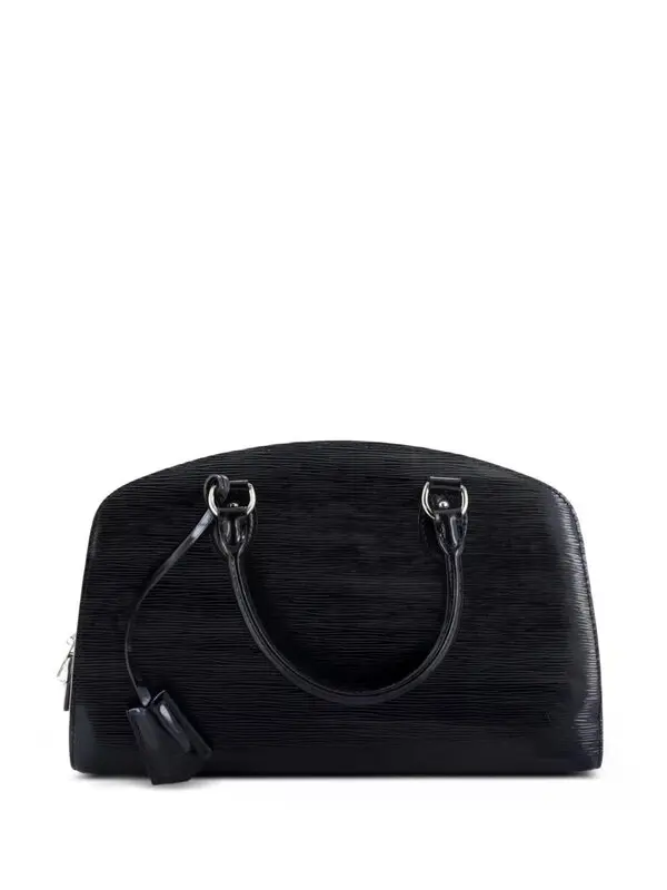 LOUIS VUITTON Pont Neuf Nm Electric Epi Leather Satchel - Black