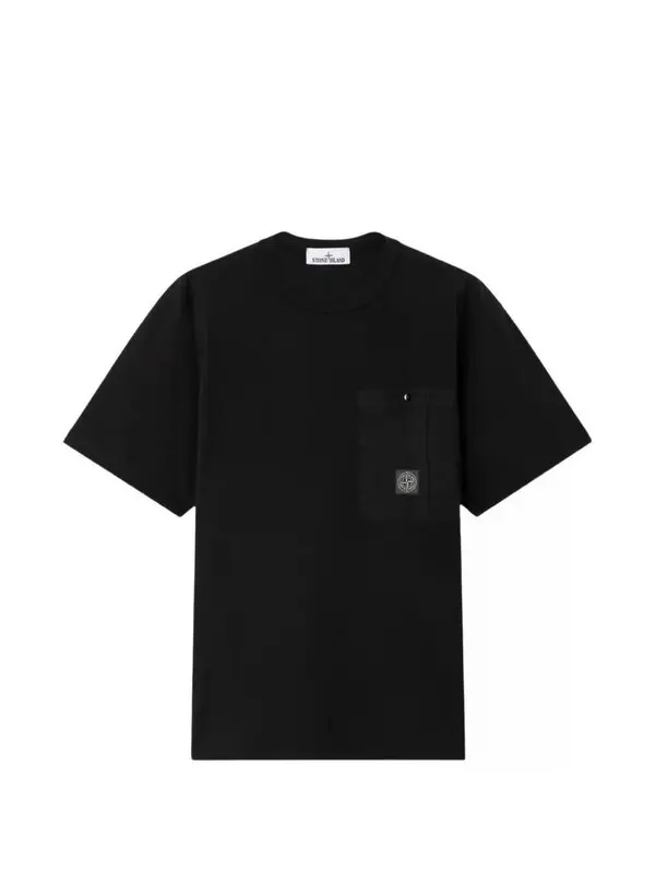 Stone Island Logo-patch Pocket T-shirt