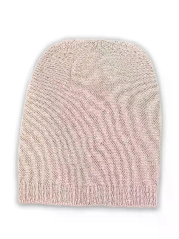 Fabiana Filippi Ribbed Trim Beanie Hat
