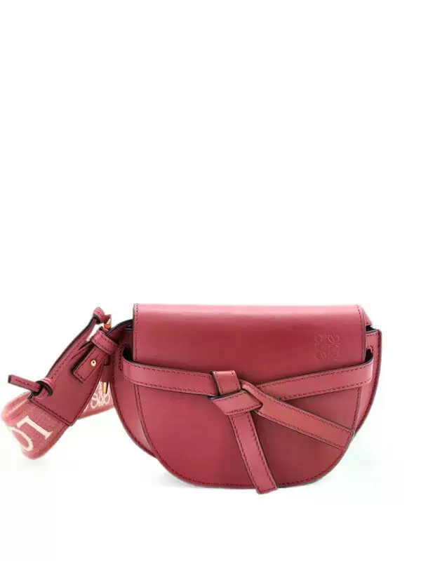 Loewe Gate Dual Shoulder Bag Leather Mini Crossbody Bag