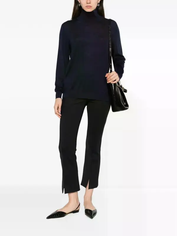 Liviana Conti Mock-neck Long-sleeve Sweater
