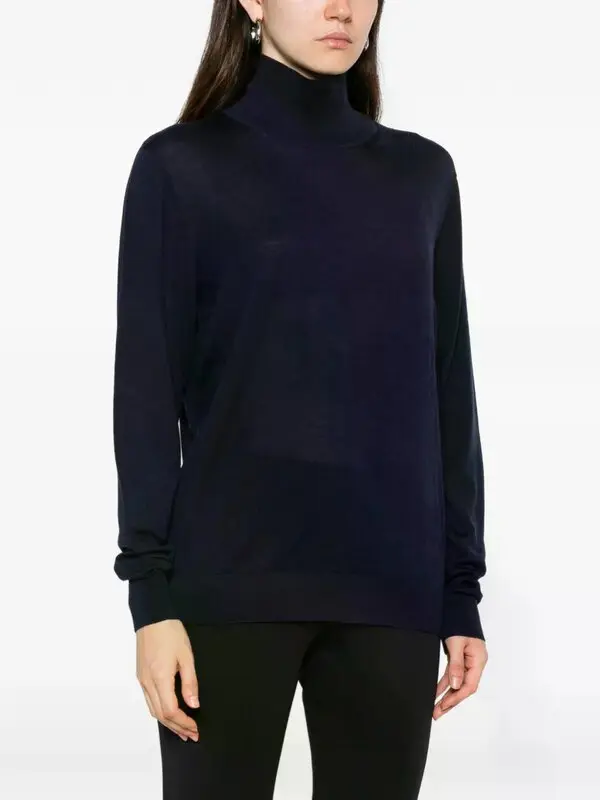 Liviana Conti Mock-neck Long-sleeve Sweater