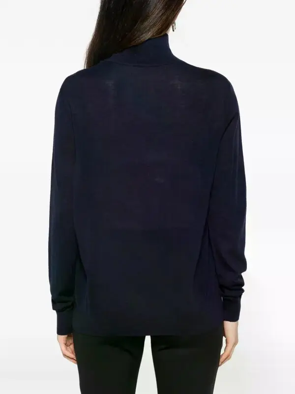 Liviana Conti Mock-neck Long-sleeve Sweater