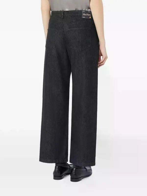 Max Mara Button-up Wide-leg Jeans