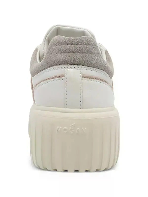 Hogan H-stripes Low-top Sneakers - White