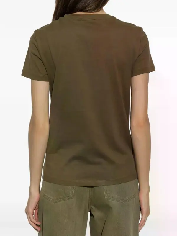 Max Mara Papaia Logo-embroidered T-shirt