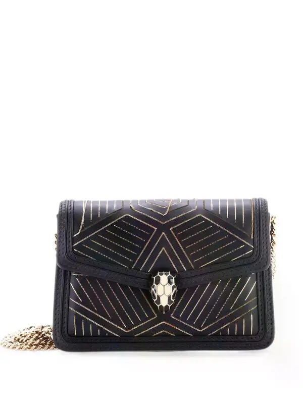 BVLGARI Serpenti Diamond Blast Shoulder Bag