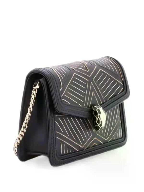 BVLGARI Serpenti Diamond Blast Shoulder Bag