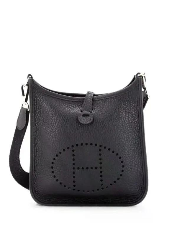 Hermès Evelyne Bag Gen Iii Clemence Tpm Crossbody Bag - Black