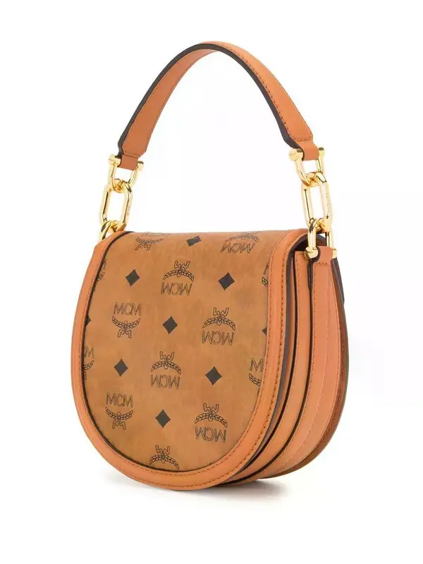 Mcm Crystal-embellished Shoulder Bag