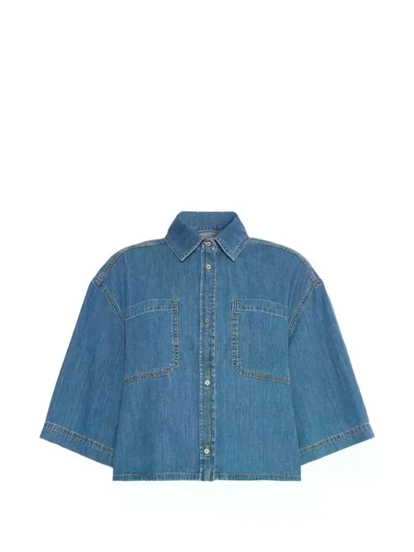 Max Mara Boxy Denim Shirt